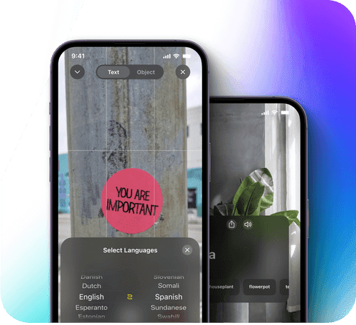 Camera & Picture Translator App Features - iTranslate